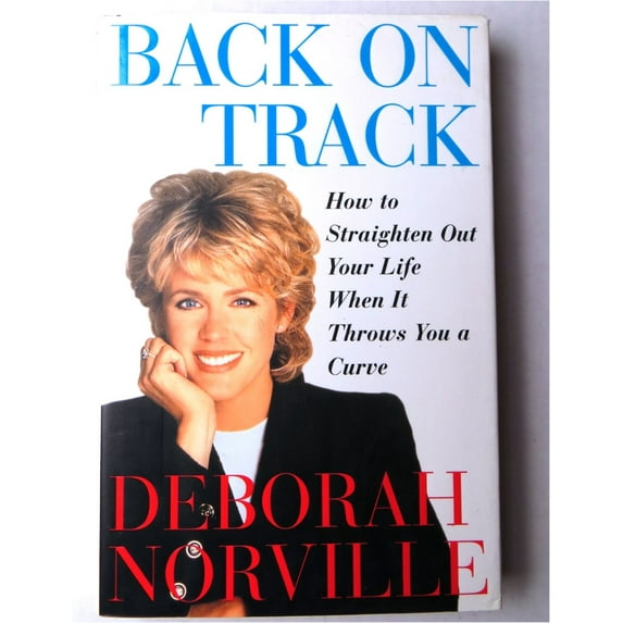 Deborah Norville Signed Autographed Hardcover Book Back on Track PSA ...