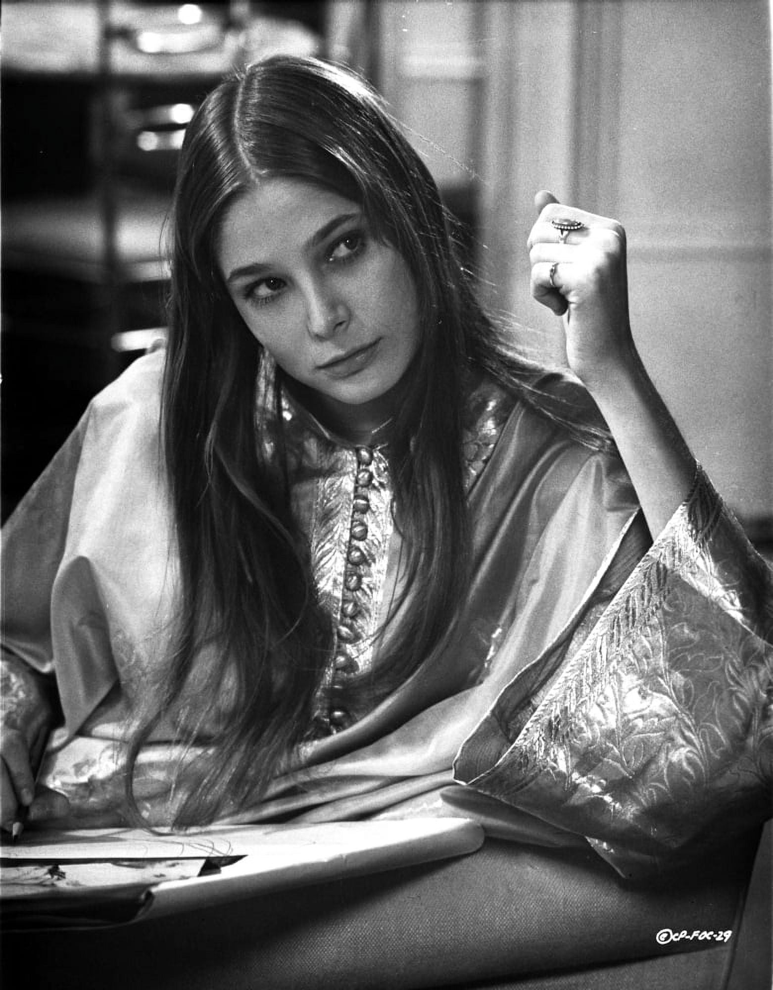 Deborah Raffin Classic Portrait wearing Chinese Dress Photo Print (24 x 30) - Walmart.com