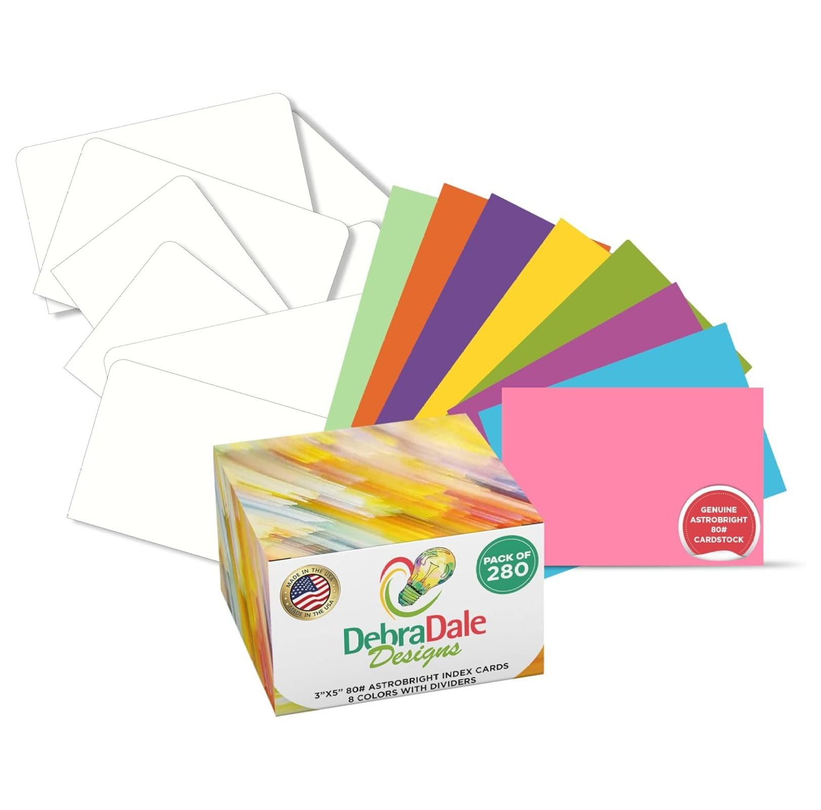 Debra Dale Designs - Made Right in the USA - 3" X 5" Index Cards ...