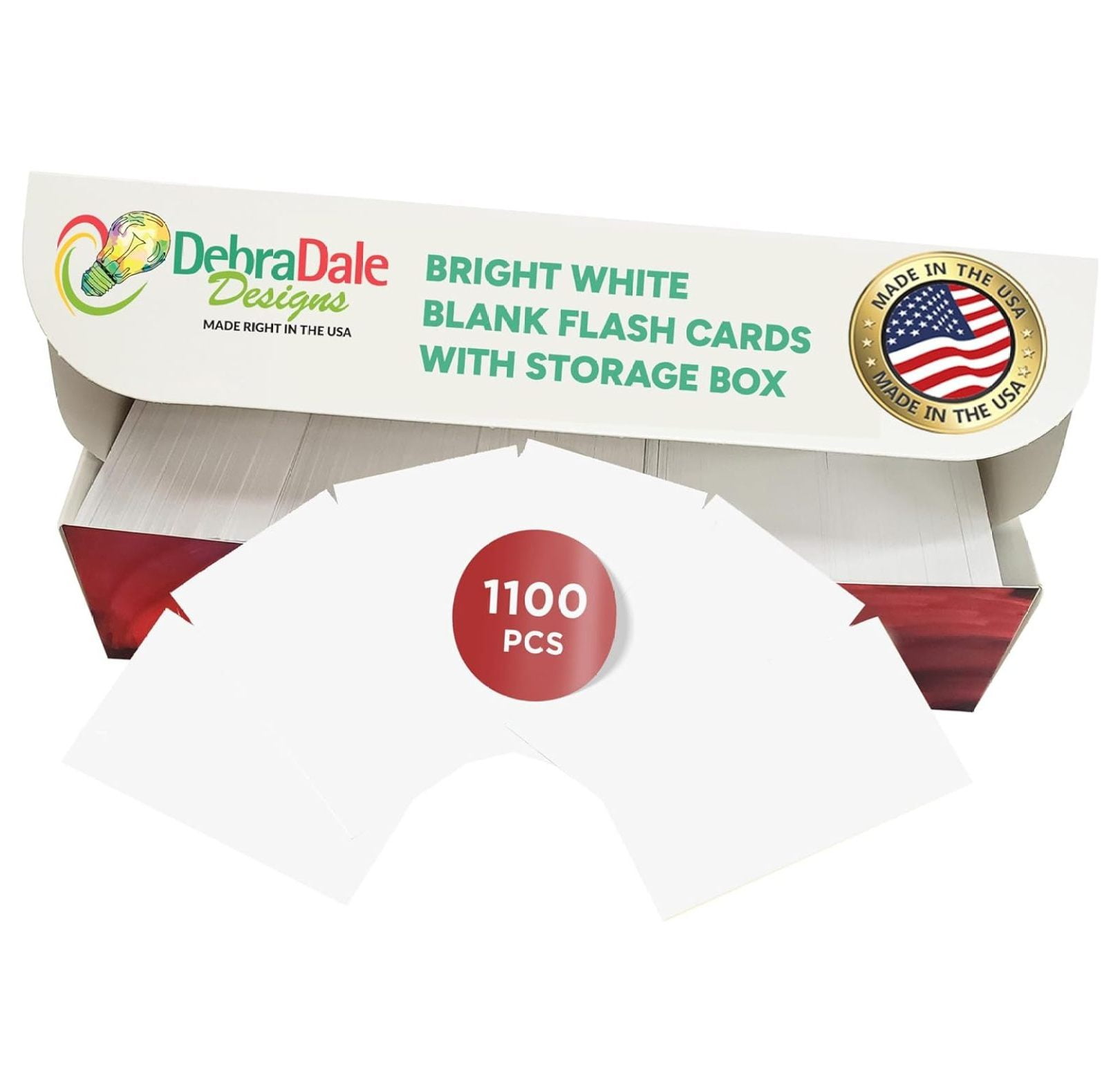 Debra Dale Designs White Mini Index Cards Unpunched, Best Value, Box ...