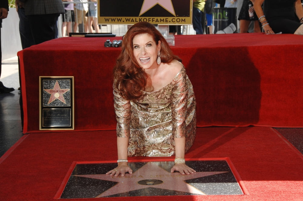Debra Messing At The Induction Ceremony For Star On The Hollywood Walk ...