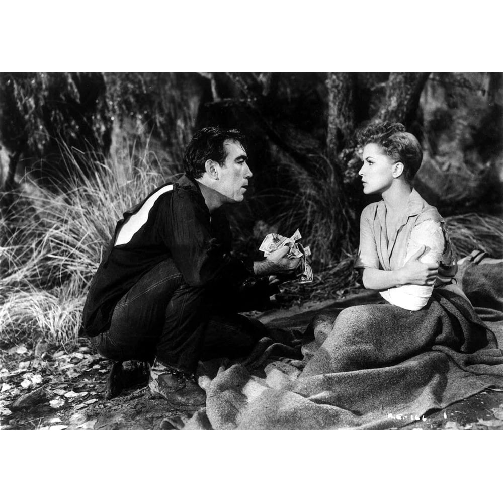 Debra Paget- Sitting on ground with blanket Photo Print (10 x 8) - Item ...