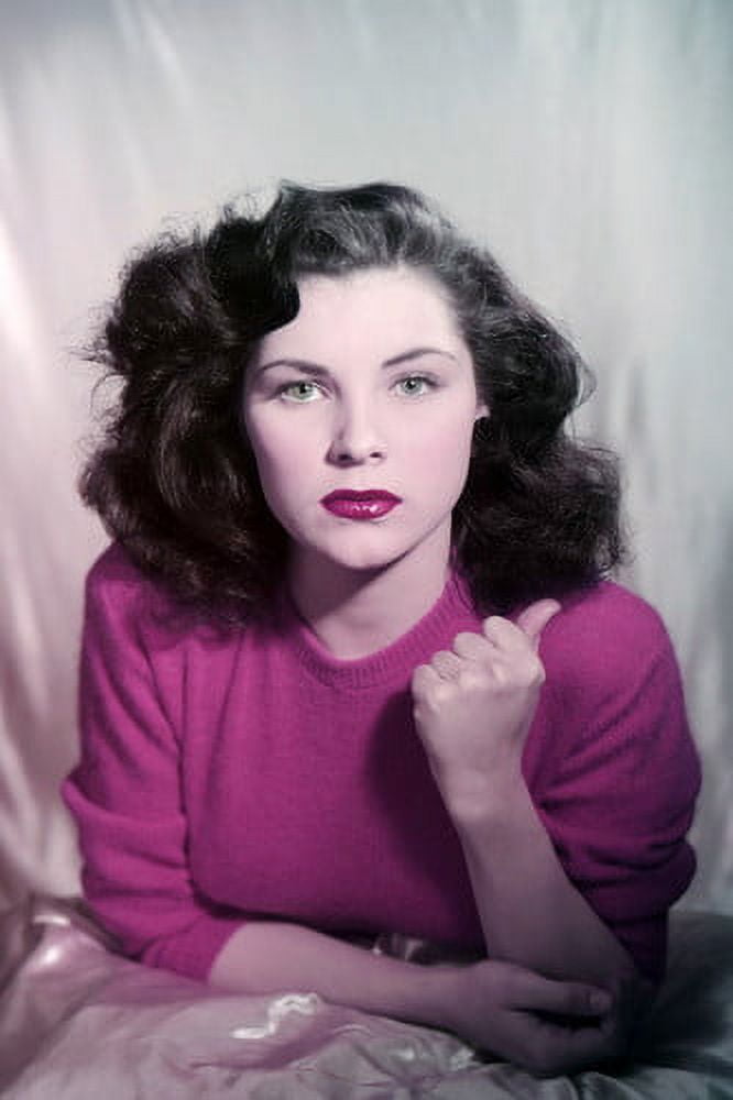 Debra Paget striking glamour photo shoot rare color 24x36 Poster ...