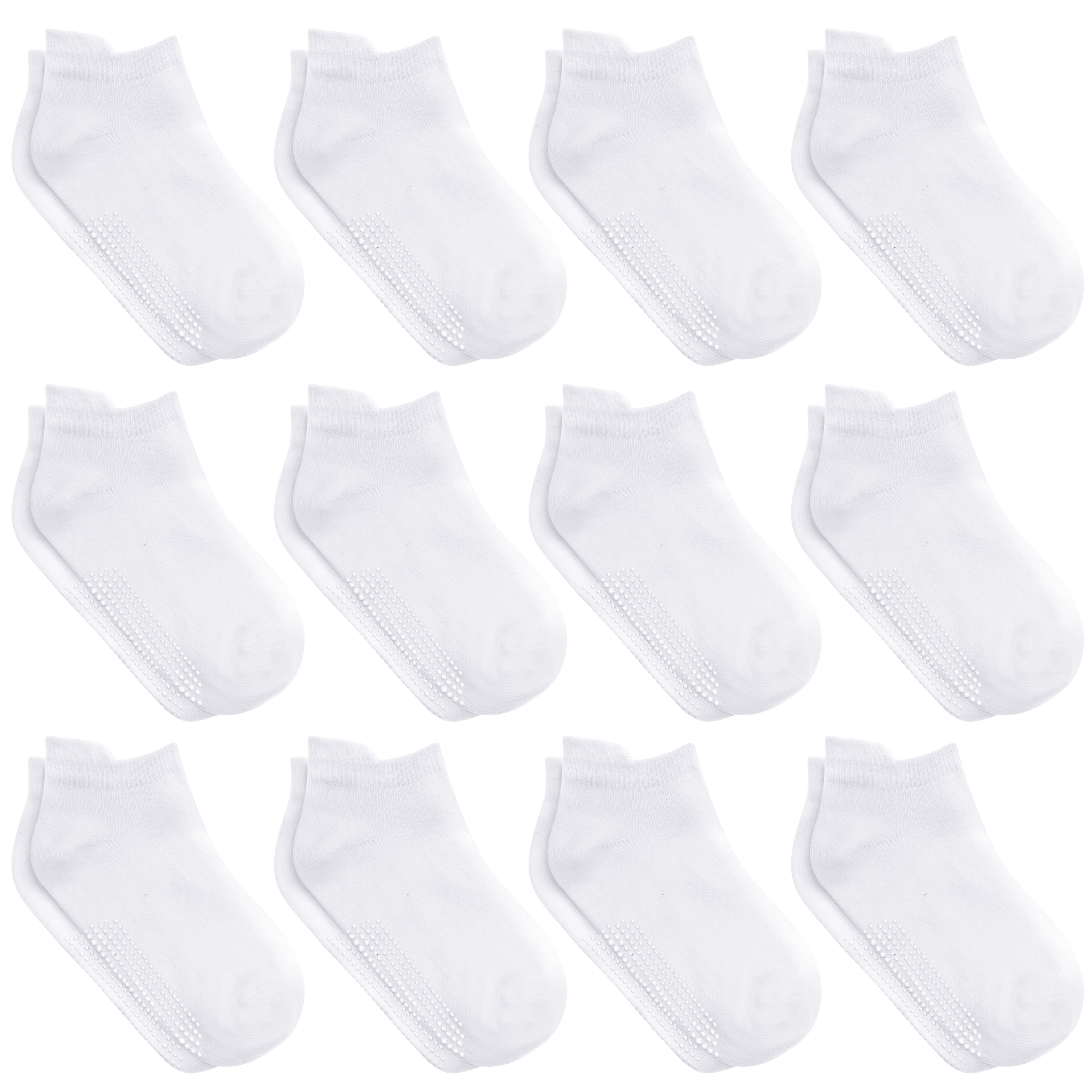 Debra Weitzner Toddler Ankle Socks 12 Pairs White for 12 to 36 Months - Walmart.com