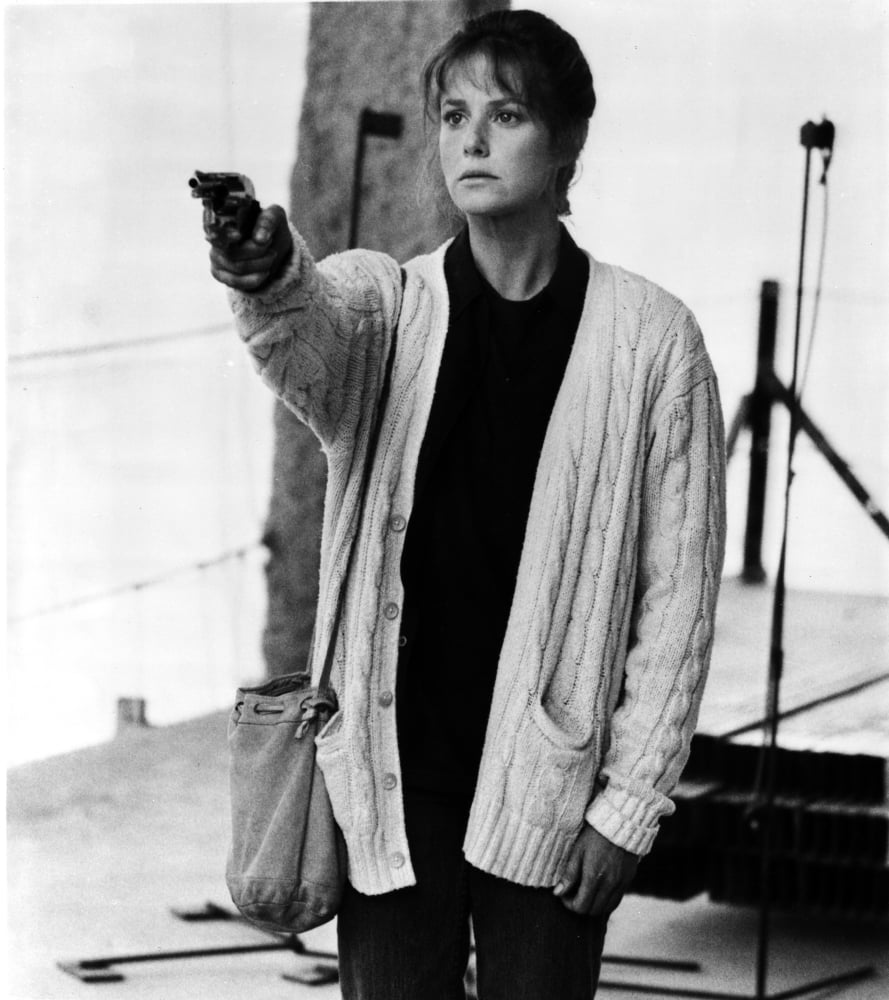 Debra Winger Holding Pistol in Classic Photo Print (8 x 10) - Walmart.com