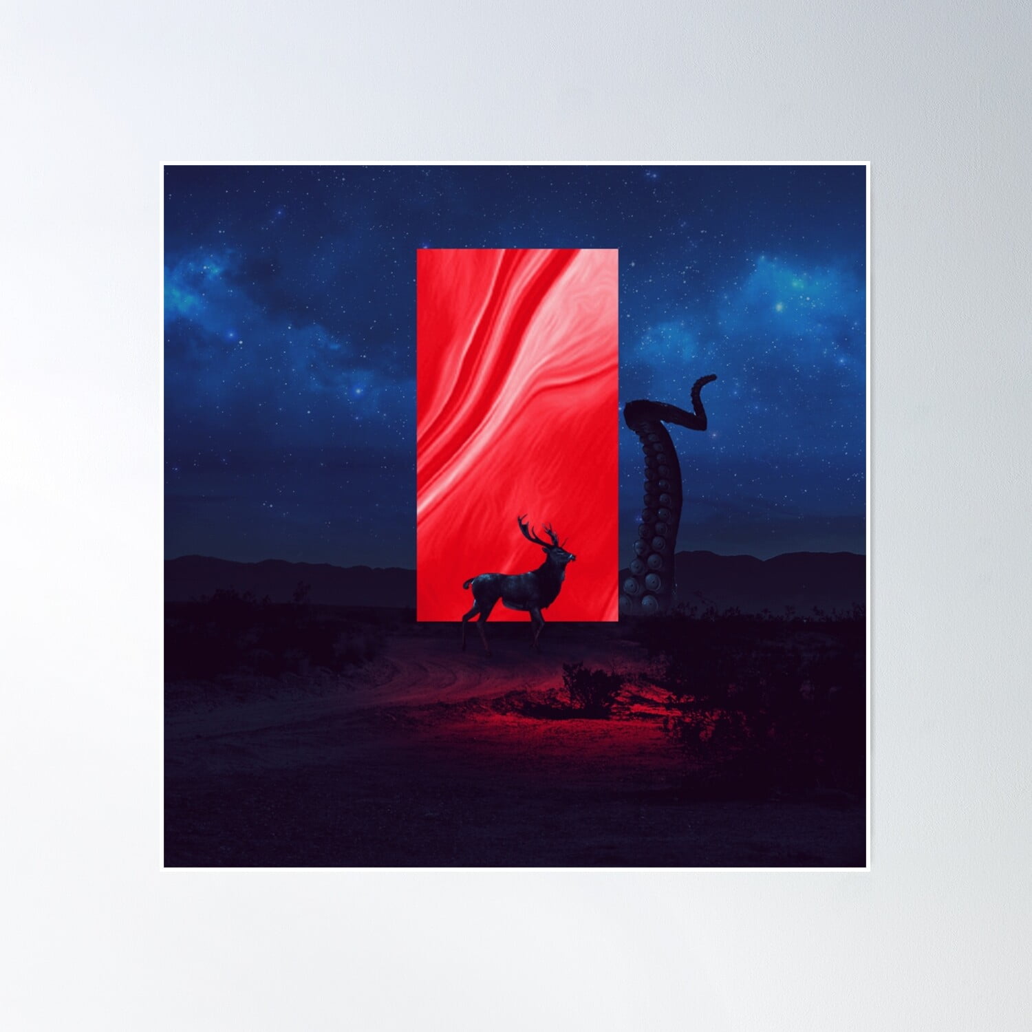 Debri$ Poster Wall Art, Modern Wall Decor, 16x16 UNFRAMED - Walmart.com