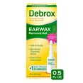 Debrox Earwax Removal Drops with Gentle Microfoam Cleansing Action, 0.5 ...