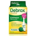Debrox Earwax Removal Kit, Includes Drops and Ear Syringe Bulb, 0.5 Oz ...