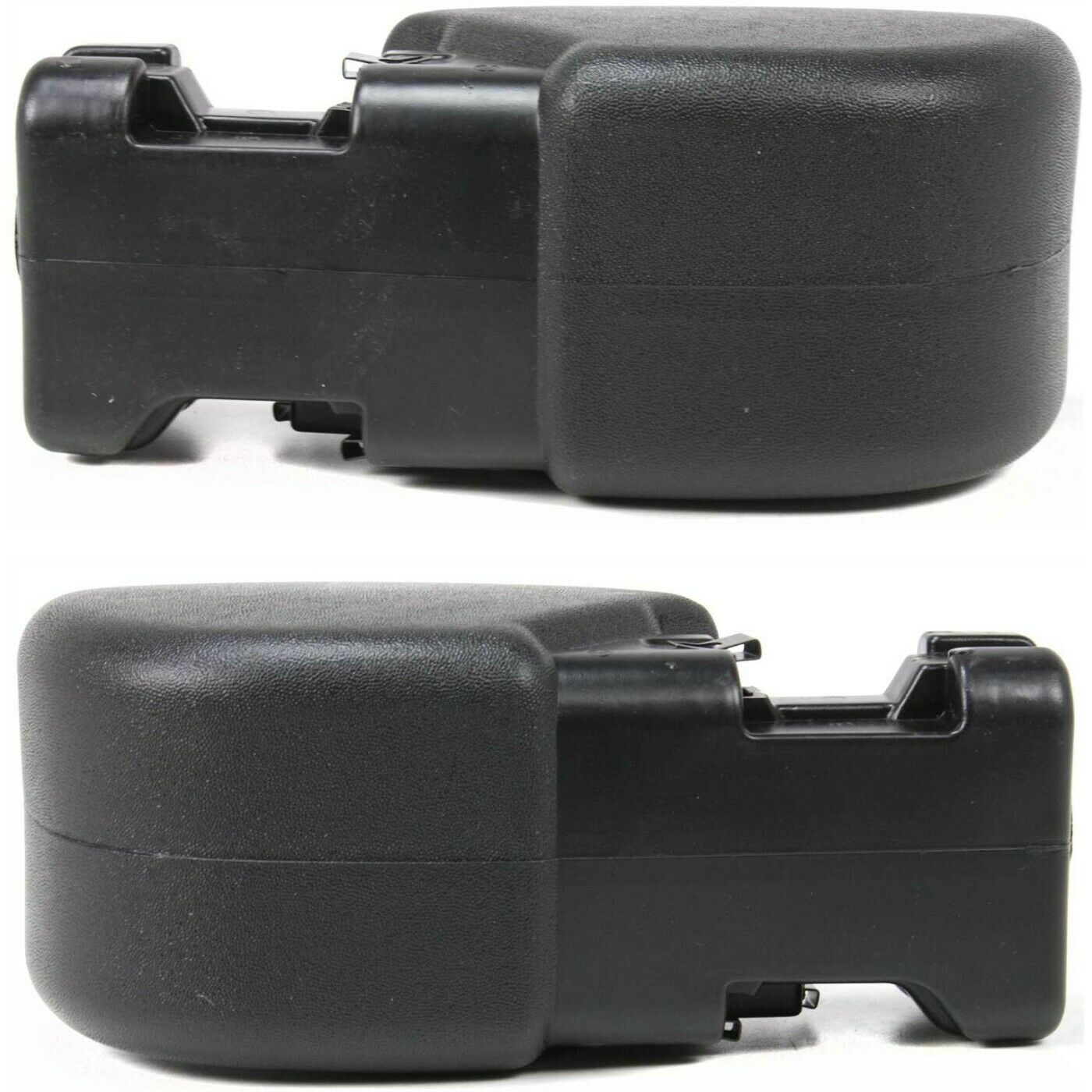 Debrroce 2pcs Bumper Face Bar End Cap Cover Extension Front Side ...