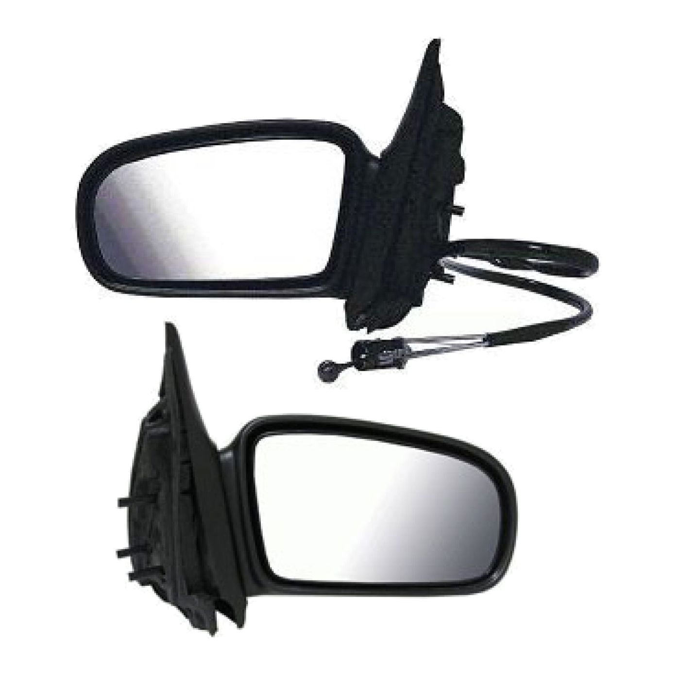 Debrroce Folding Manual Mirrors Left & Right Pair Set of 2 Items ...