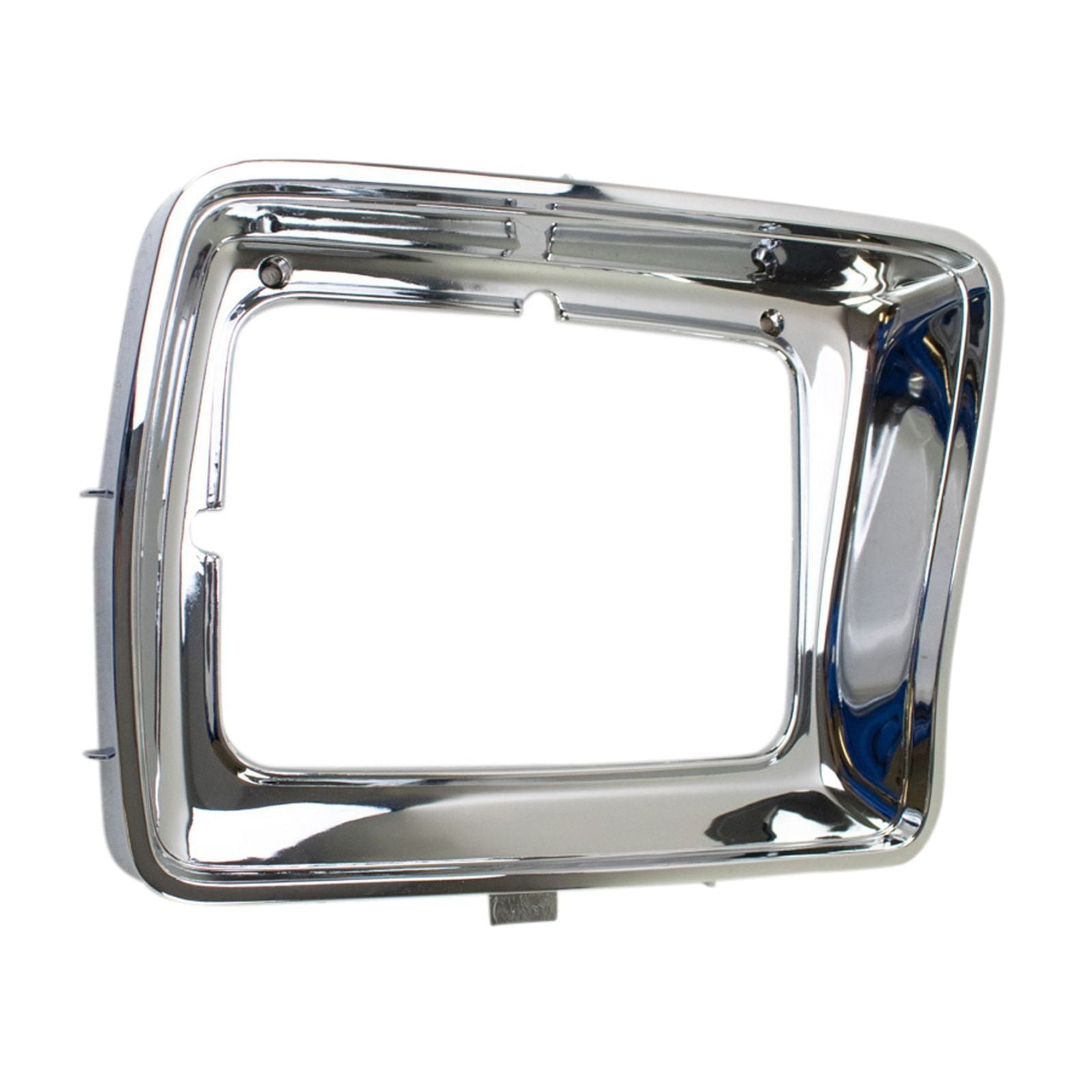 Debrroce Headlight Lamp Rectangular Bezel Chrome Passenger Side for Ford for Bronco Custom ...