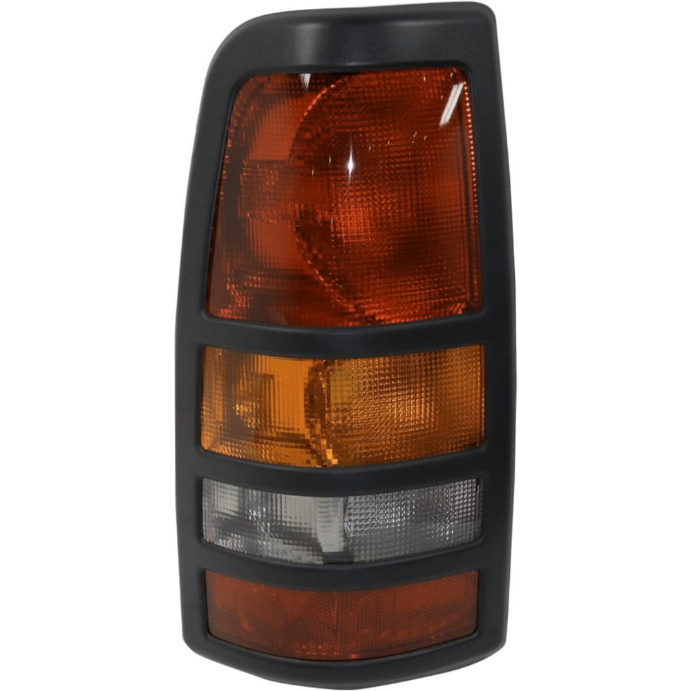 Debrroce Tail Light Driver Side Amber,Clear & Red Lens Tail Lamp for ...