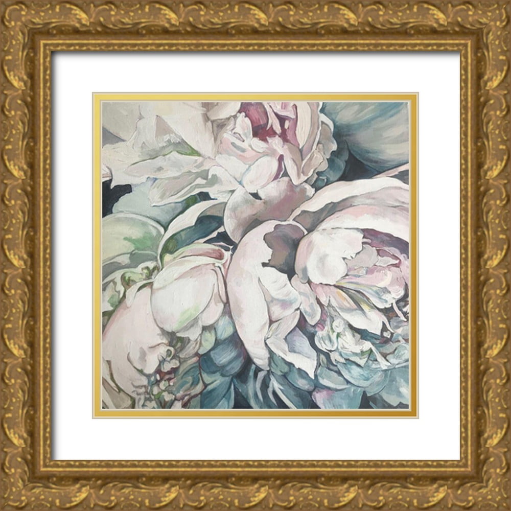 Debs, Emma Catherine 15x15 Gold Ornate Wood Framed with Double Matting ...