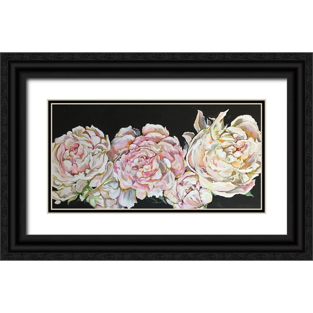 Debs, Emma Catherine 18x11 Black Ornate Wood Framed with Double Matting ...