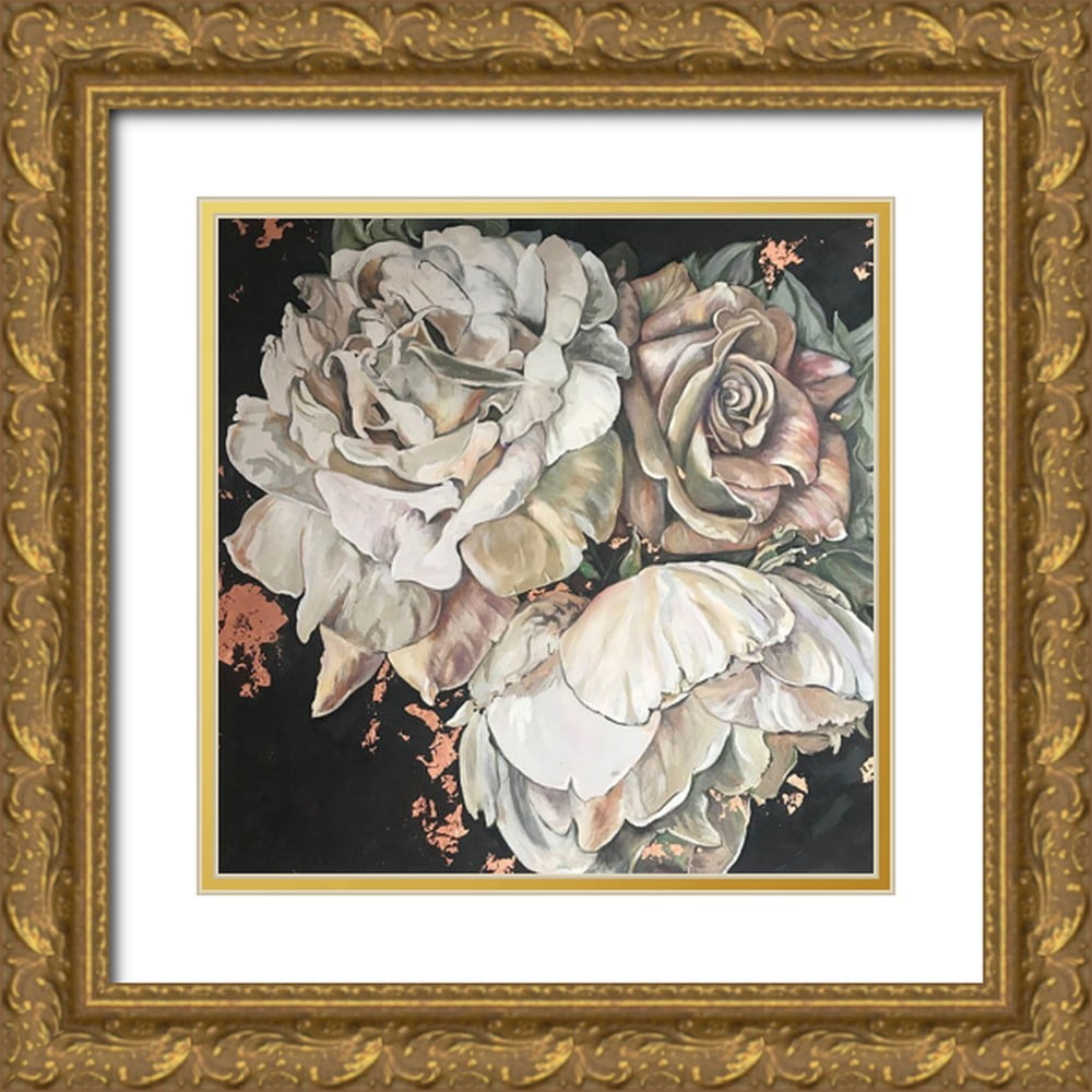 Debs, Emma Catherine 26x26 Gold Ornate Wood Framed with Double Matting ...
