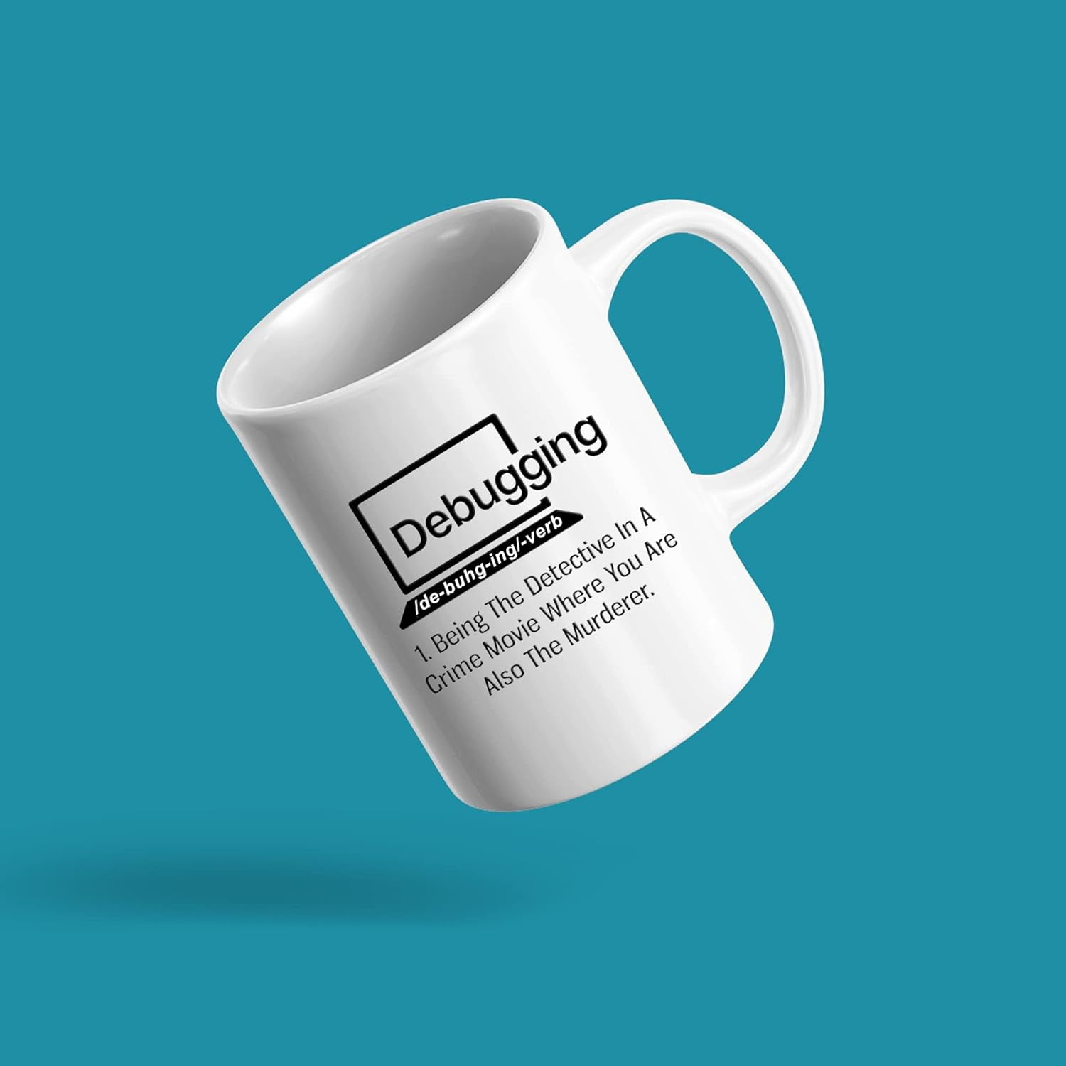 Debugging Funny Quote Coffee Mug For Programmer Computer Programming Neering Coder It Ceramic
