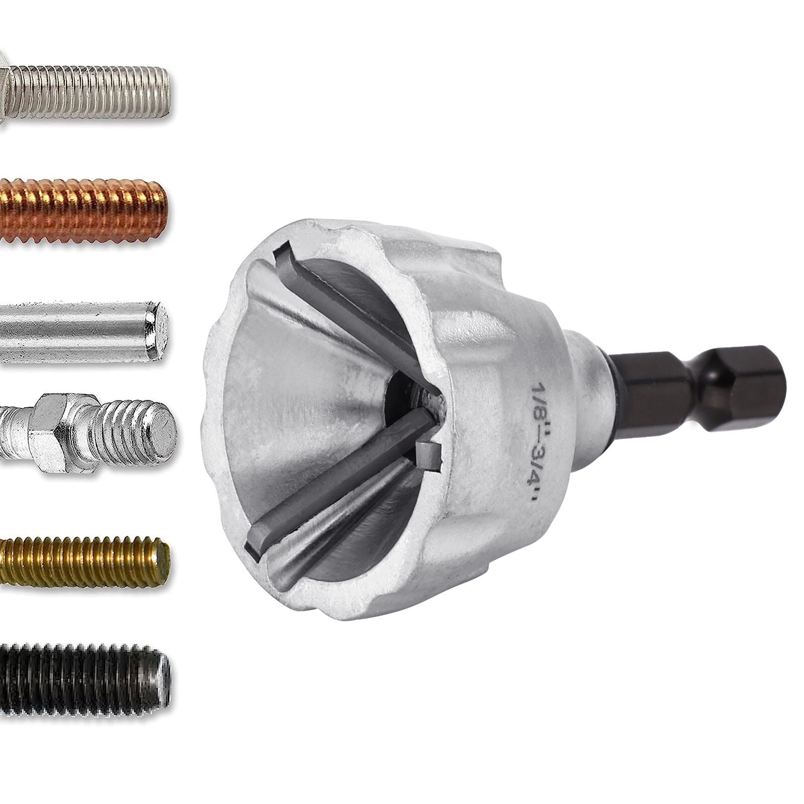 Deburring External Chamfer Tool, Deburring Chamfering Drill Bit, Remove ...