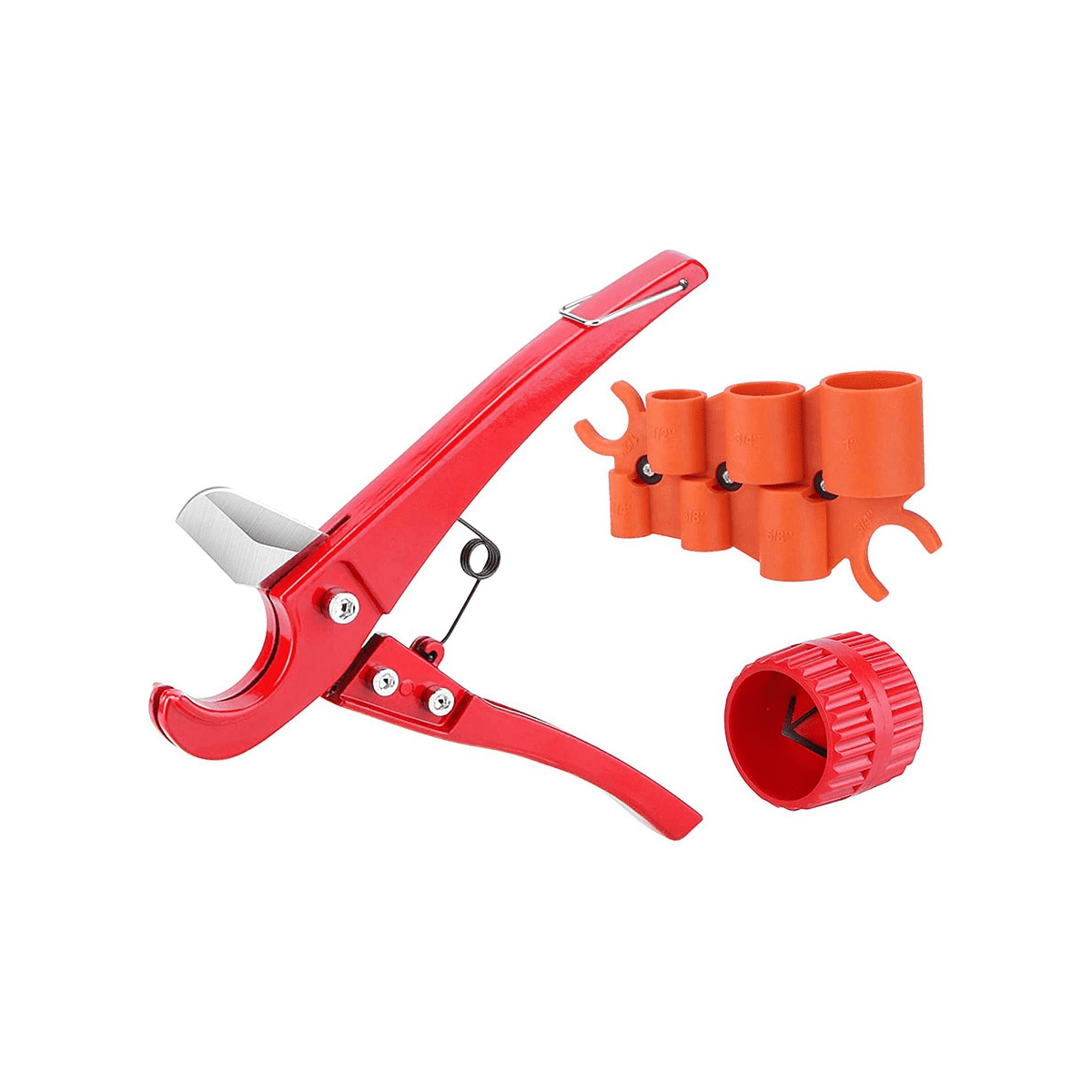Deburring Tool Kit,PVC Pipe Tubing Cutter Depth Gauge and Pipe Cutter ...