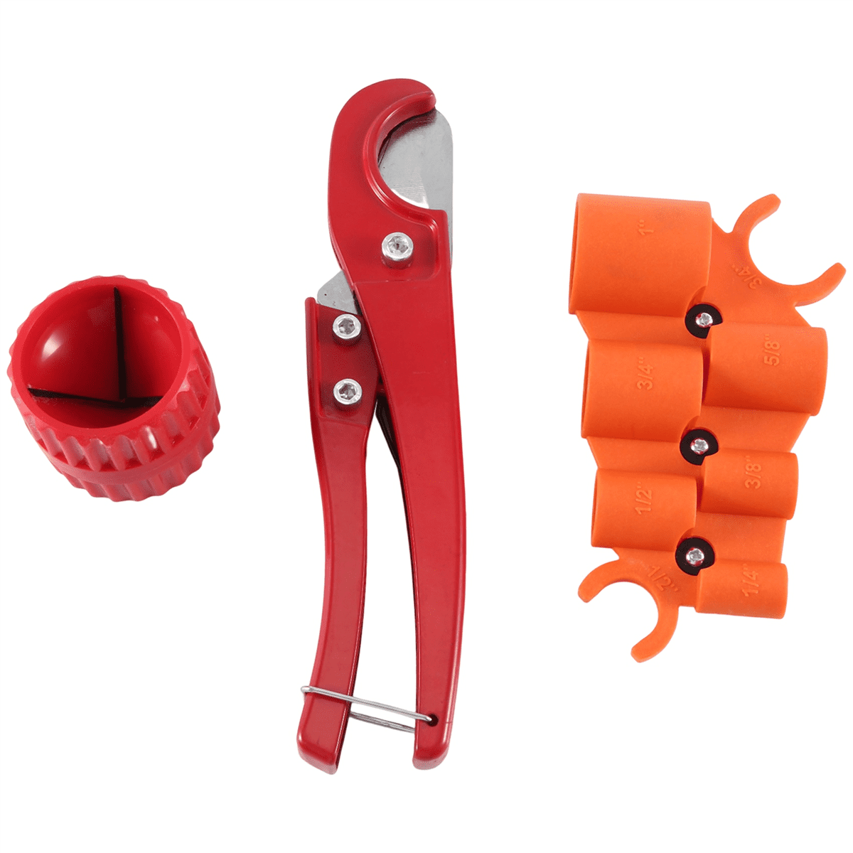 Deburring Tool Kit,PVC Pipe Tubing Cutter Depth Gauge and Tool, Inner ...