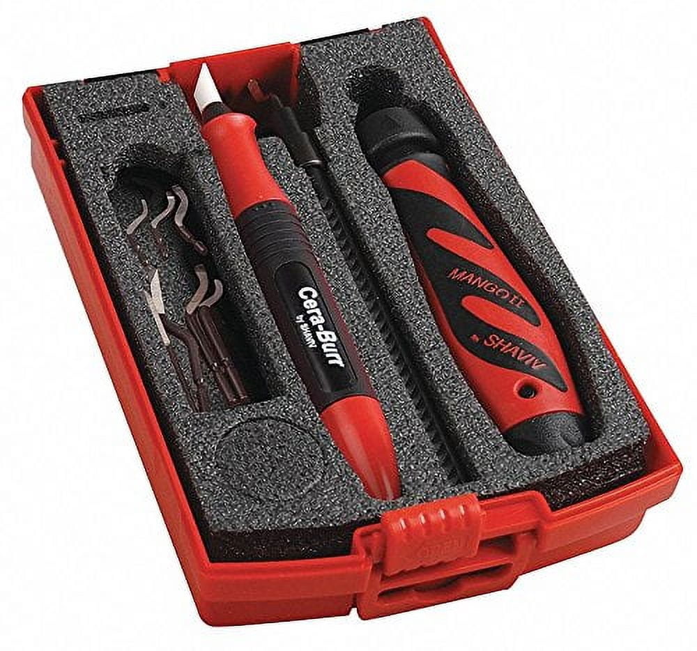Deburring Tool Set,Aluminum, Steel, TiN, 154-00040 - Walmart.com