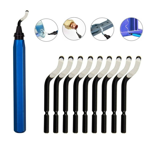 Deburring Tool with 10 High Speed Steel Blades, Deburring Tool 3D ...