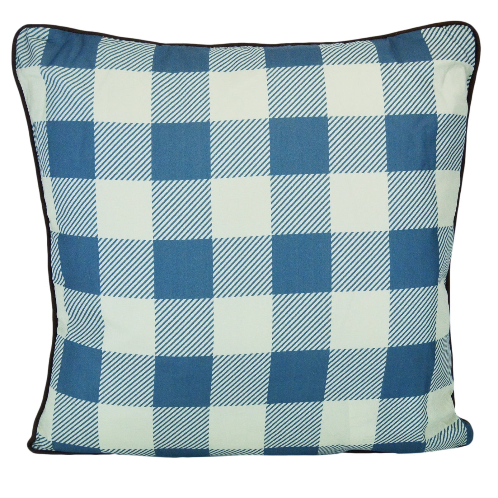 Donna Sharp Mountain Stream Check UCC Decorative Throw Pillow - Walmart.com