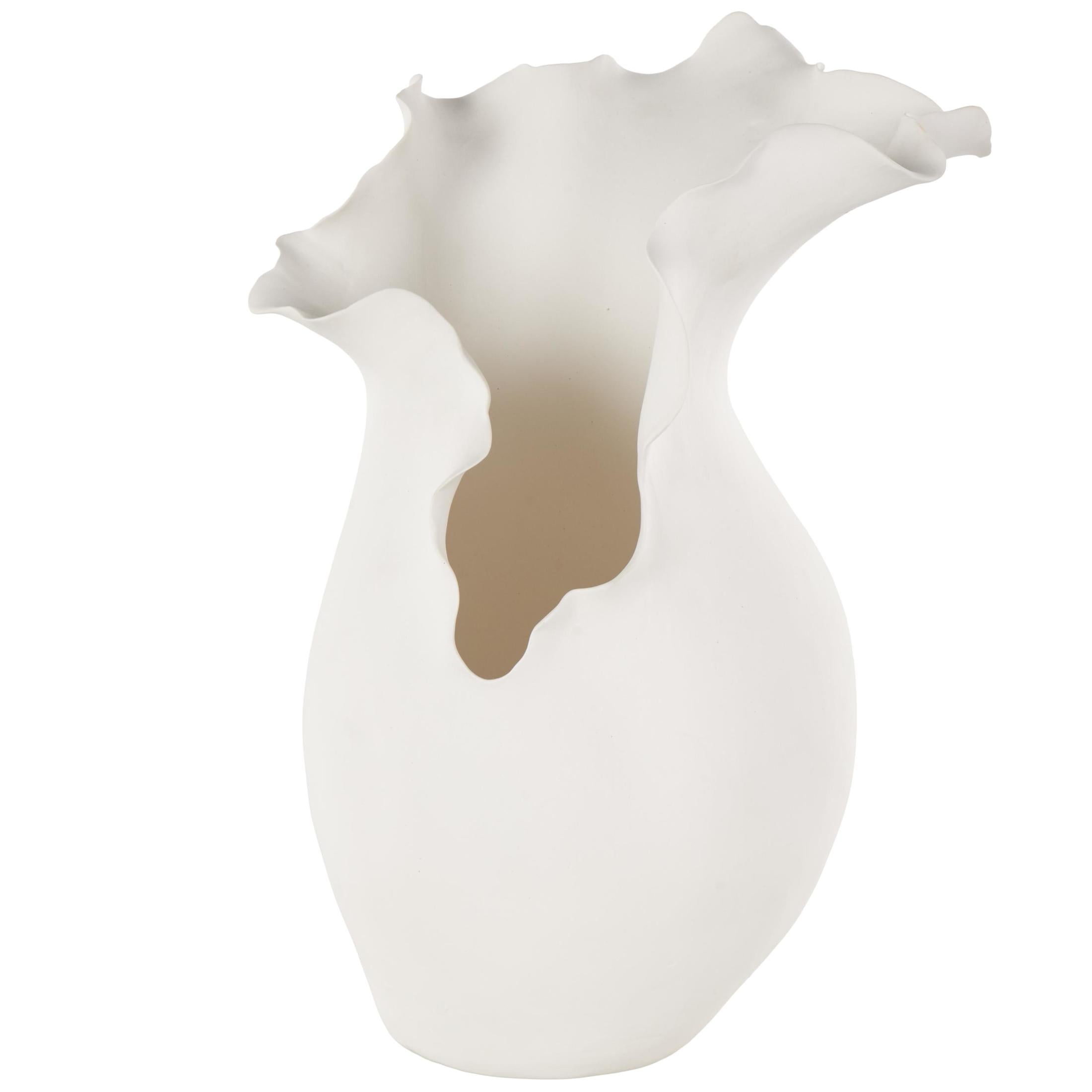DecMode 15 Ceramic Vase - Stylish Home Decor - Walmart.com