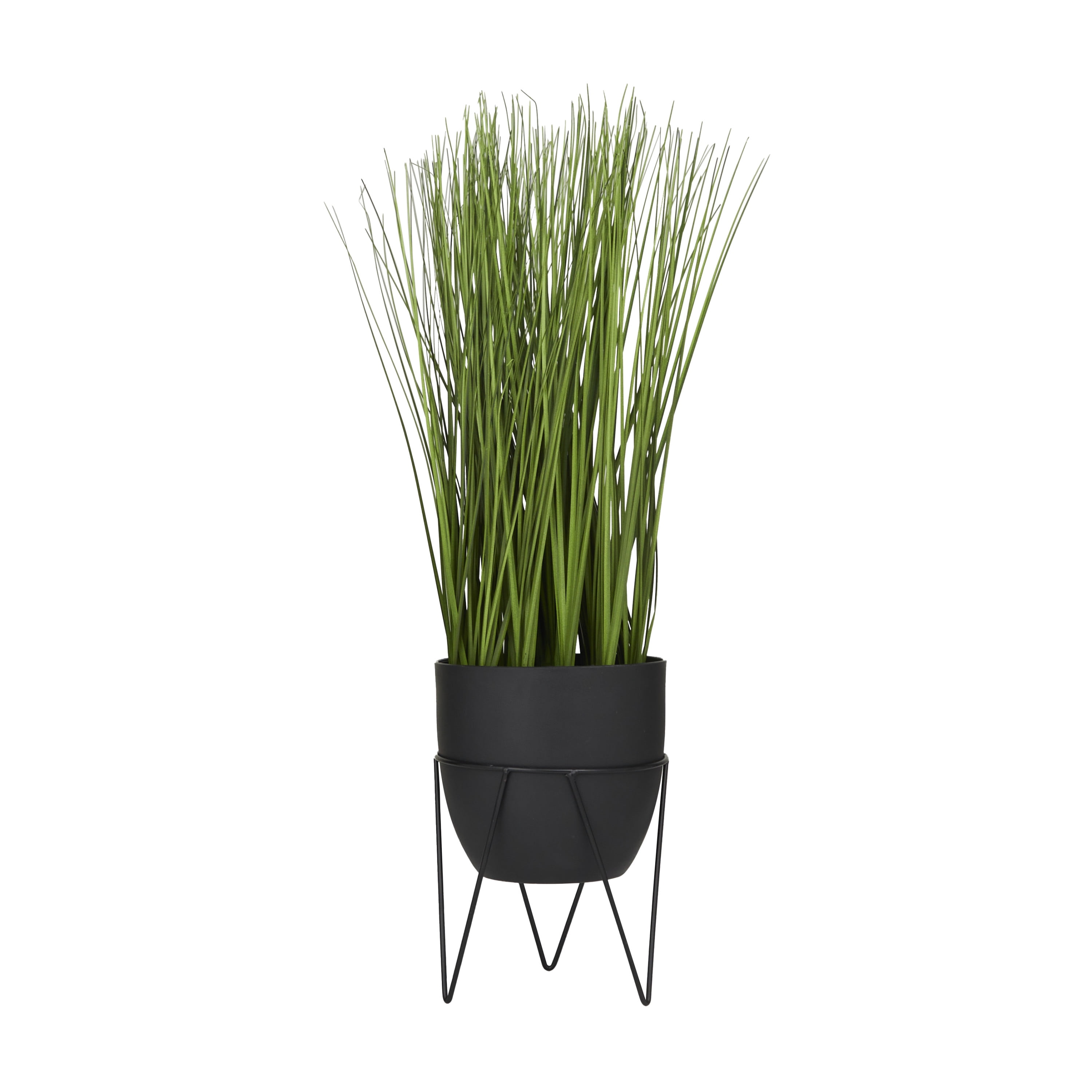 DecMode 21" Tall Artificial Wheatgrass Plant in Realistic Leaves and ...