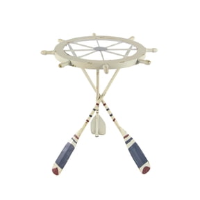 Free Shipping! DecMode Black Coastal Metal Compass Inspired Accent ...