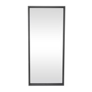 DecMode 37" x 67" Black Grid Style Panel Wall Mirror - Walmart.com