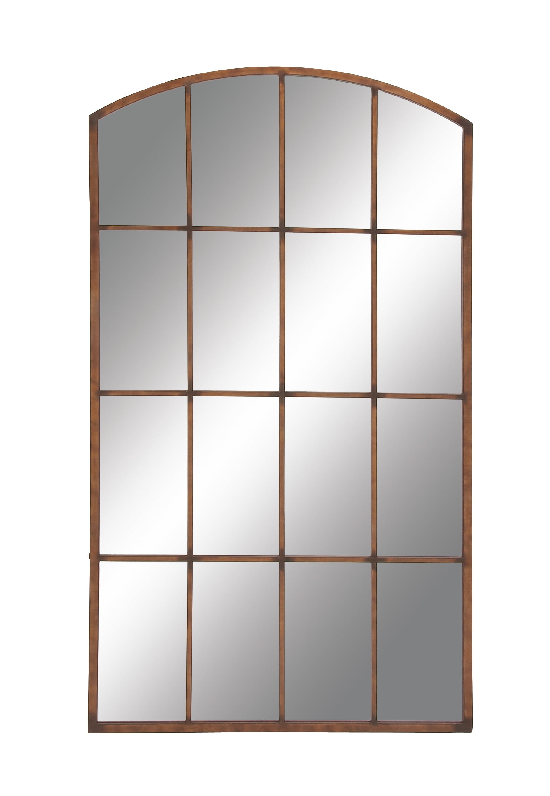 DecMode 39x71 Copper Wall Mirror - Arched Top - Walmart.com