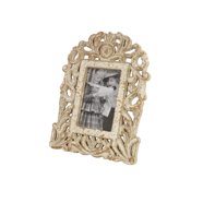 DecMode 4-Opening 4" x 6" Multi Colored Scroll Wall Photo Frame ...