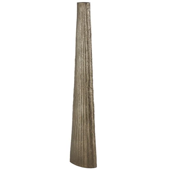 Free Shipping! DecMode 48 Slim Tall Floor Brass Aluminum Vase with ...