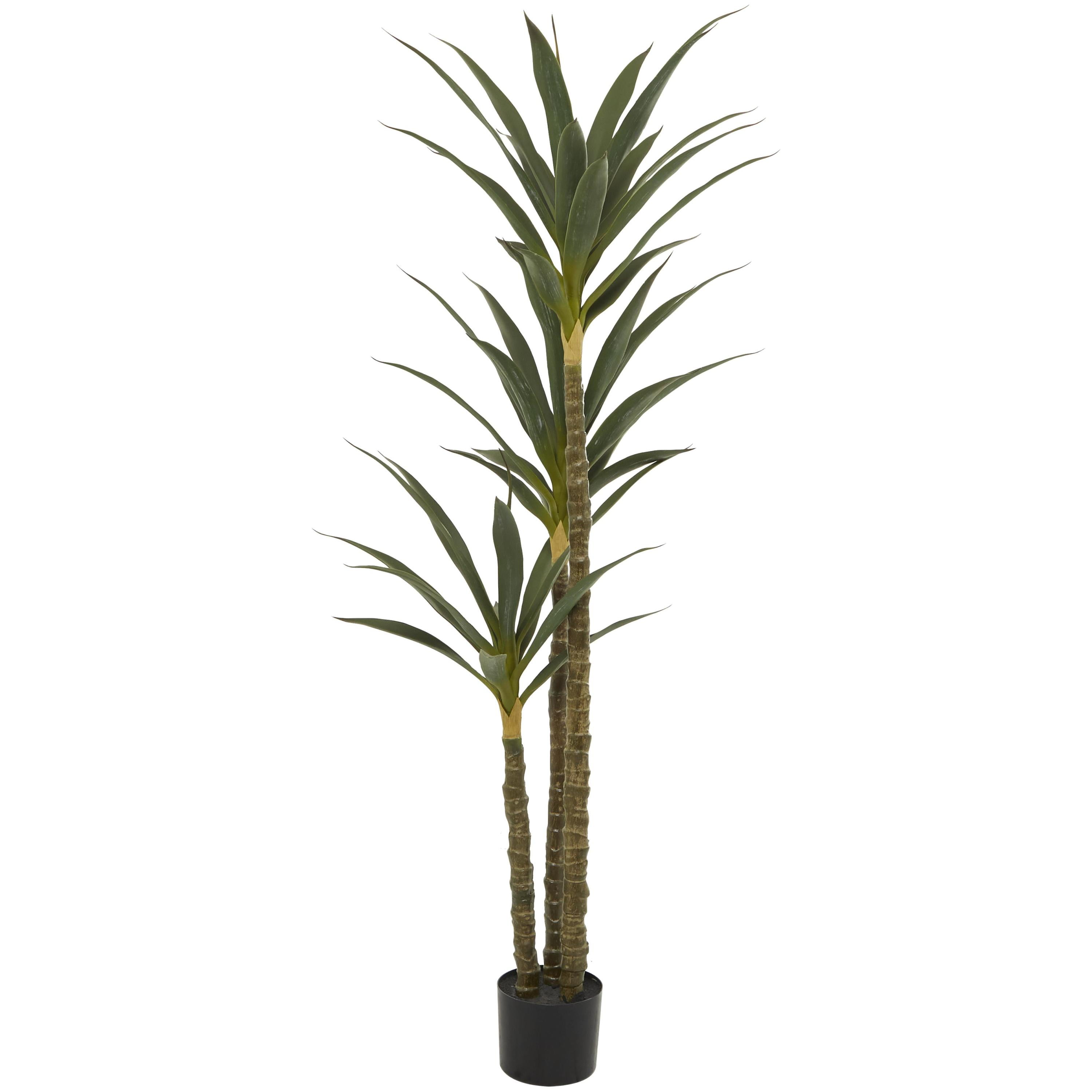 DecMode Artificial Sisal Tree - Realistic Leaves - Decor - Walmart.com