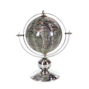 Better Homes & Gardens Tabletop Globe with White Marble Base, 6.5" x 9 ...