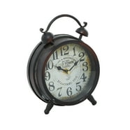 DecMode 13" Bronze Metal Standing Stopwatch Clock - Walmart.com