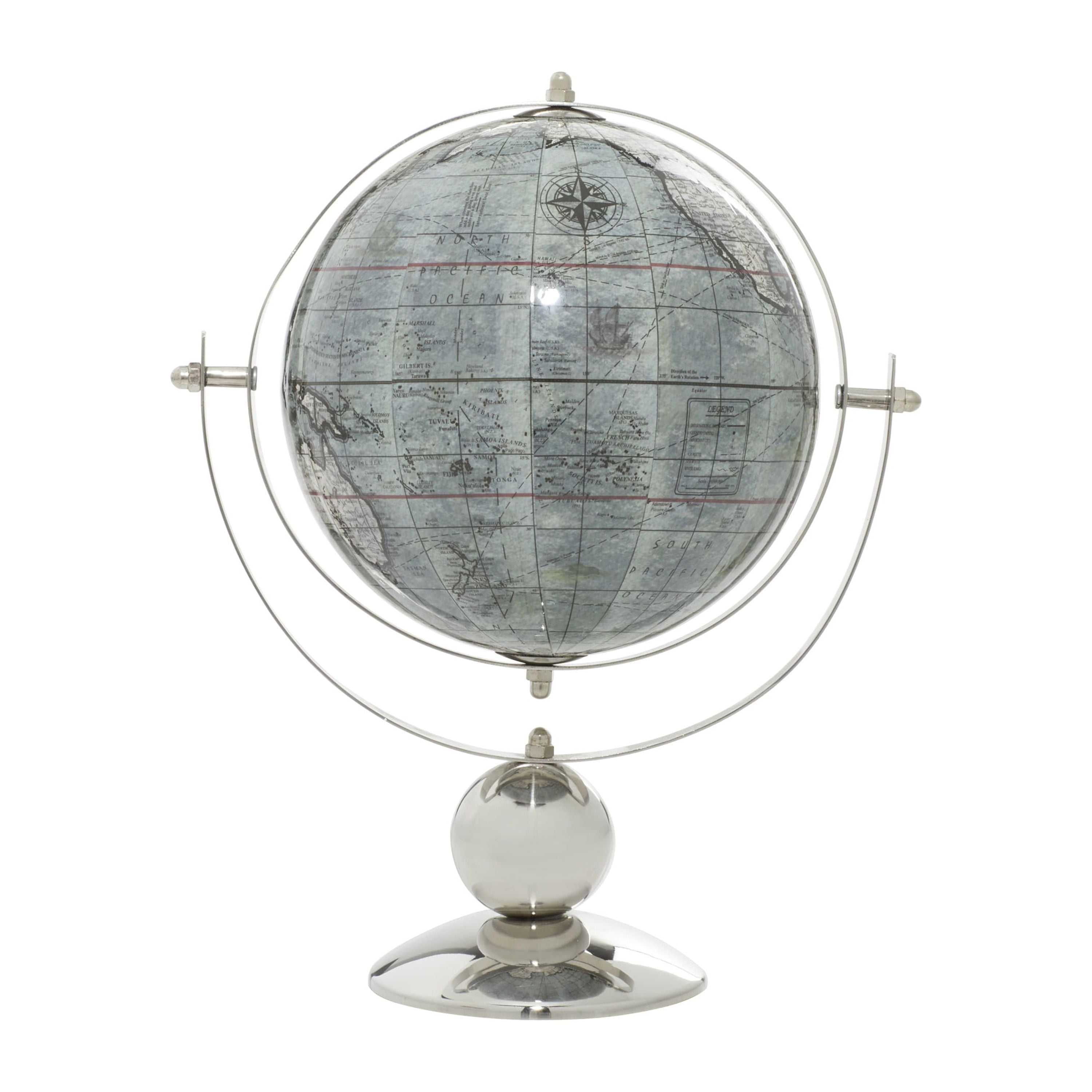 DecMode 9" Gray Globe - Walmart.com
