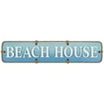 DecMode Blue Wood Sign Wall Decor - Walmart.com