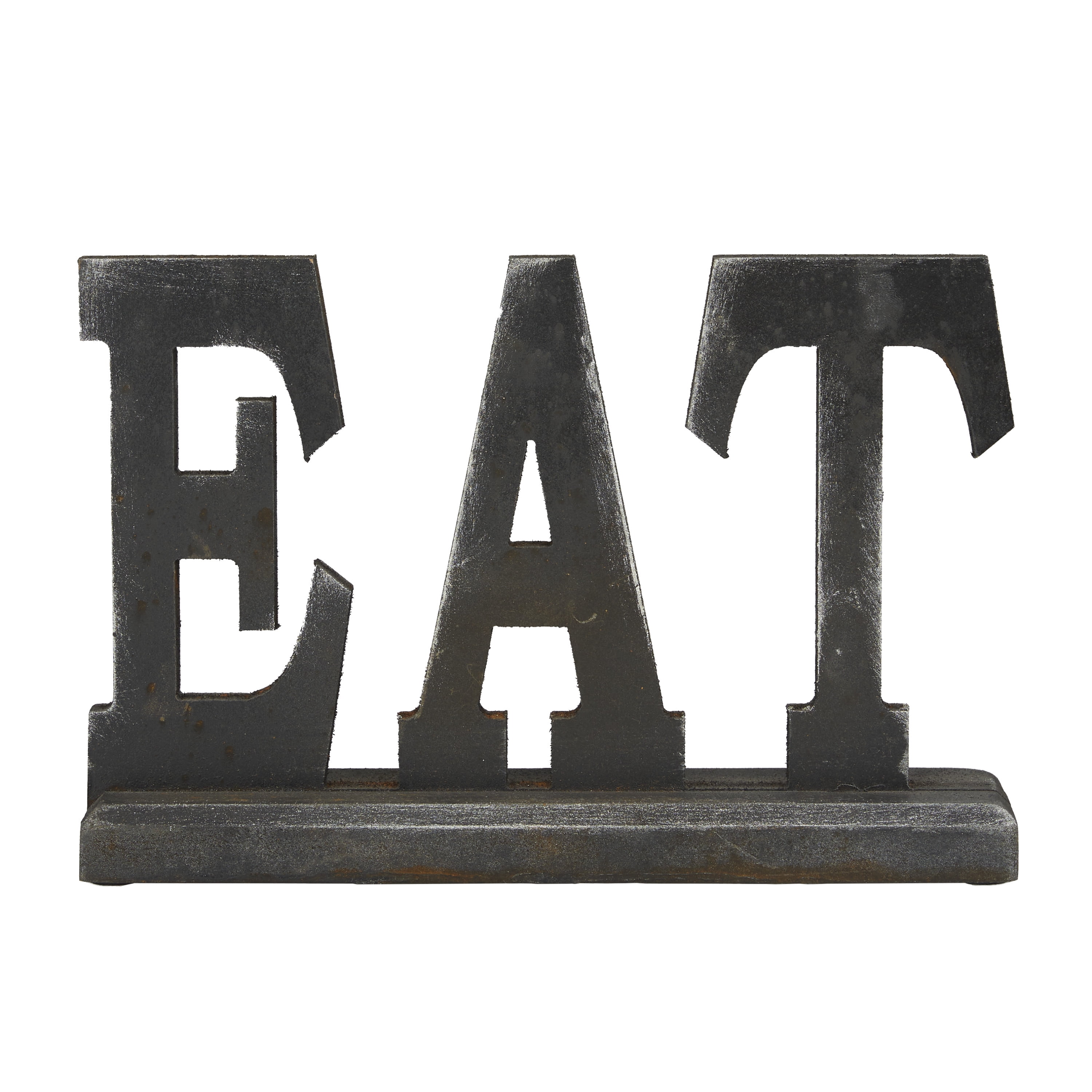 DecMode Eat Wood Decorative Sign, 1-Piece - Walmart.com