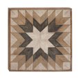 DecMode Farmhouse Brown Chevron Patterned Square Wall Décor, 30"W x 30 ...