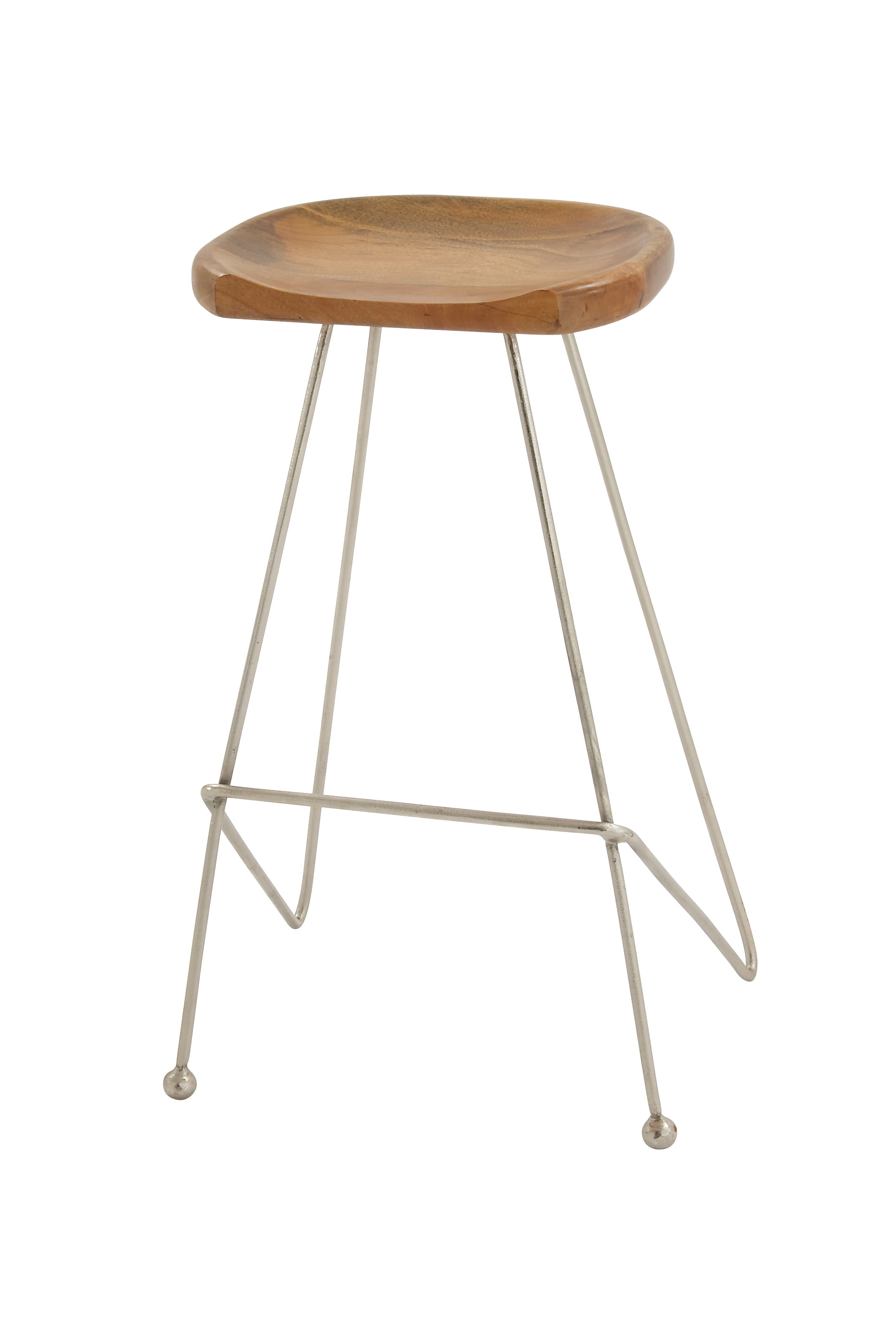 DecMode Multi Colored Metal Contemporary Bar Stool 30" - Walmart.com