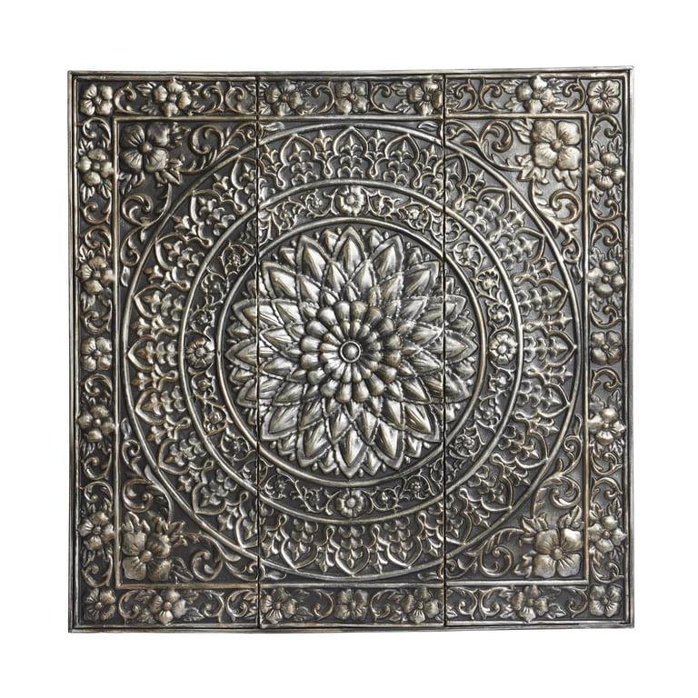 Silver Metal Scroll Wall Decor Metal Scroll Wall Decor | Rustic