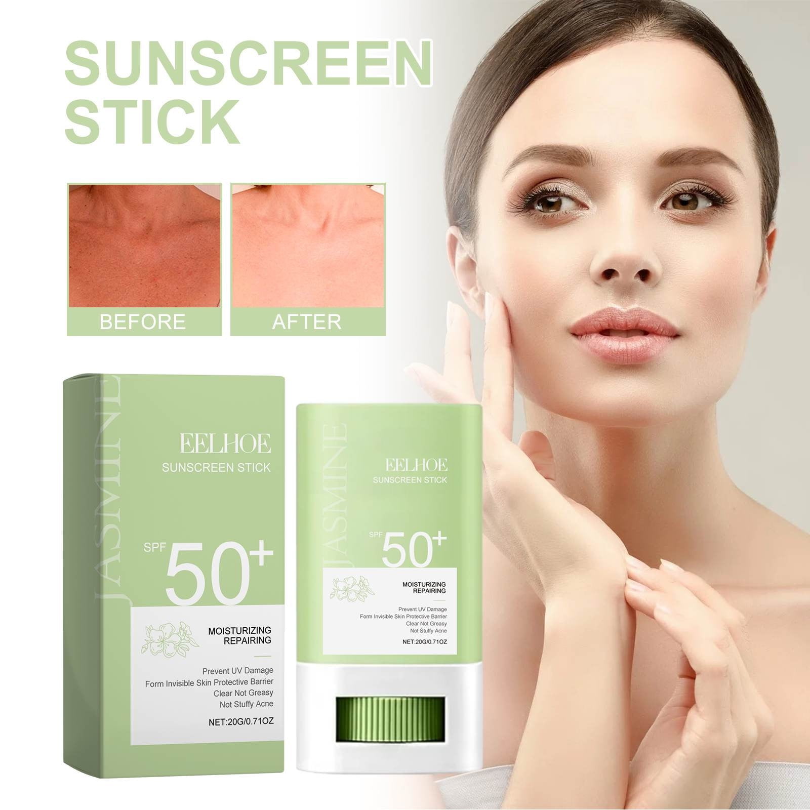 DecSea SPF50 Moisturiser Sunscreen Stick Don’t Let The Sun Damage Your ...