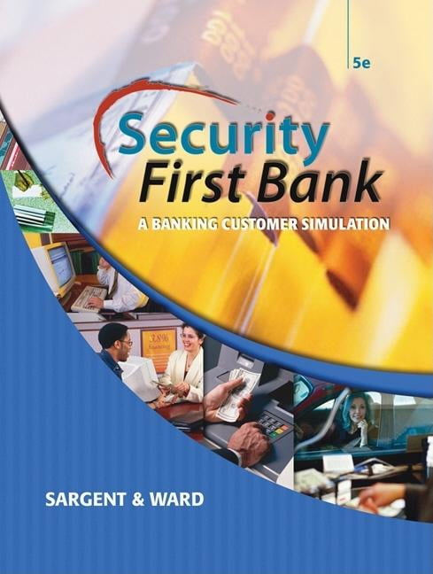 Deca Security First Bank: A Banking Customer Simulation, (Paperback ...