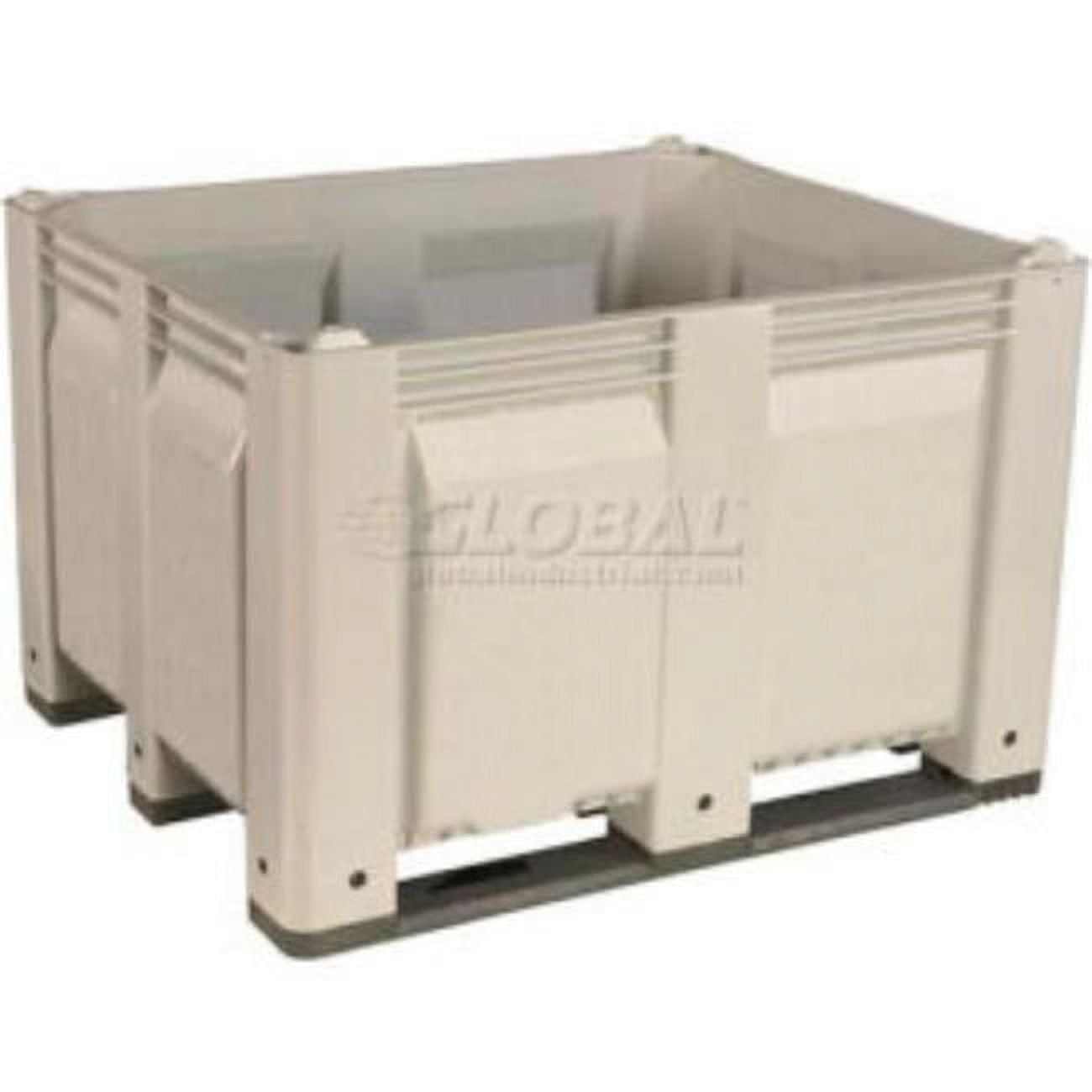 Decade Products 652755WH Solid Wall Pallet Container - Long Side ...