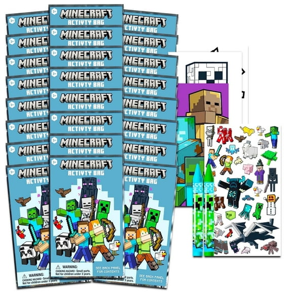 Minecraft Party Bags