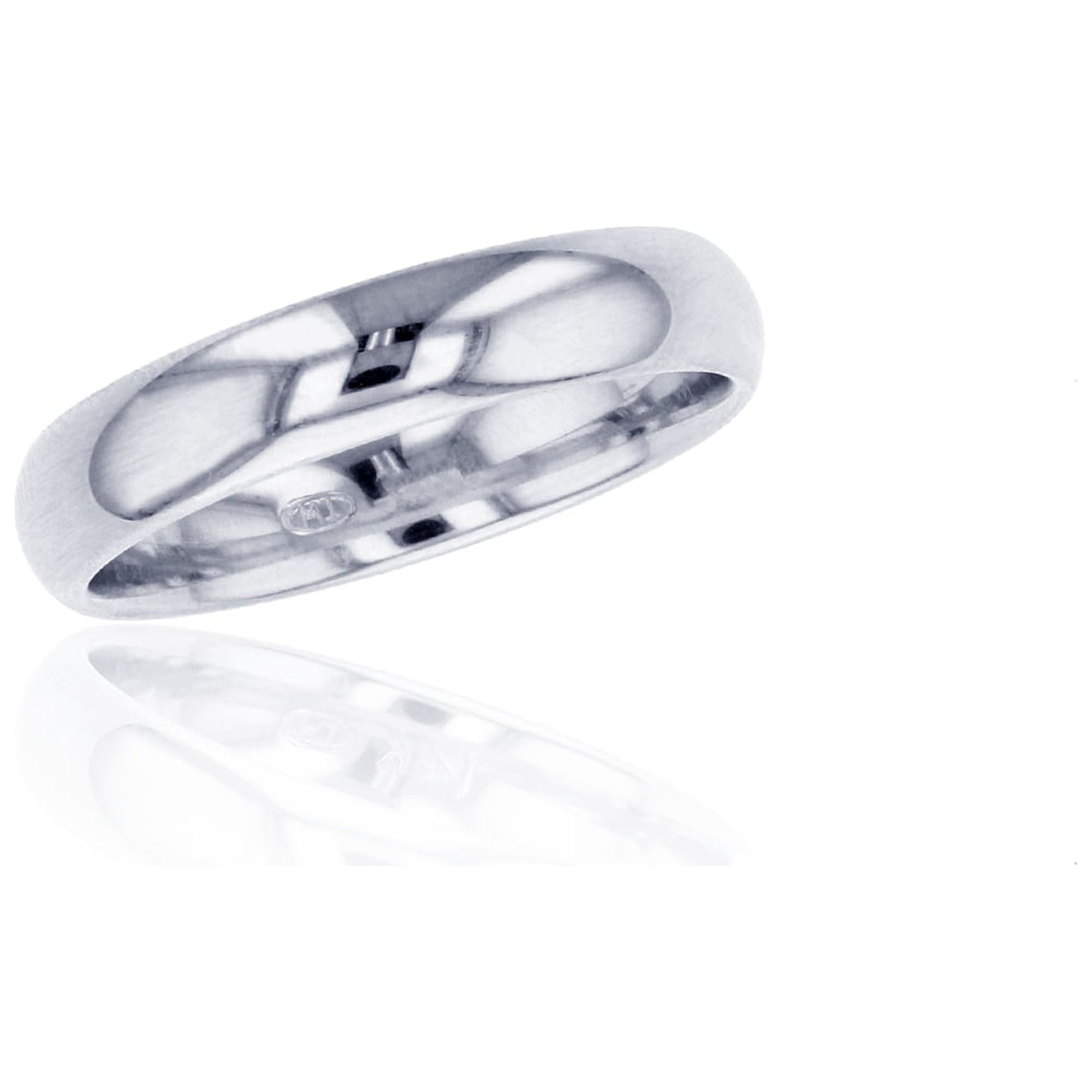 Decadence Sterling Silver Rhodium Polished Comfort Fit Plain Wedding ... Decadence Sterling Silver Rhodium Polished Comfort Fit Plain Wedding ...