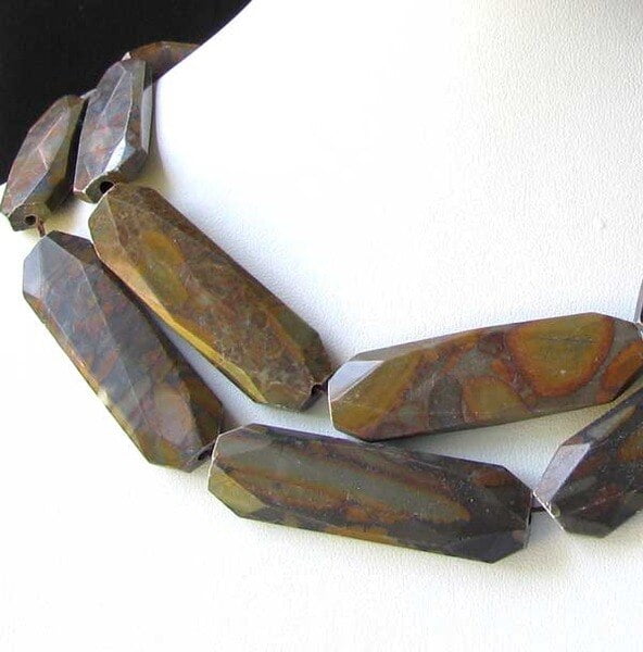 Decadent Chocolate Jasper Artcut Bead 8 inch Strand 9681HS - Walmart.com