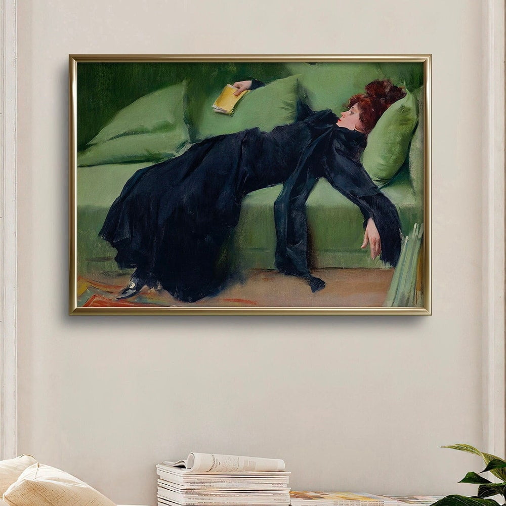 Decadent Woman Art, Woman Portrait, Vintage Wall Art, Moody Woman Art ...