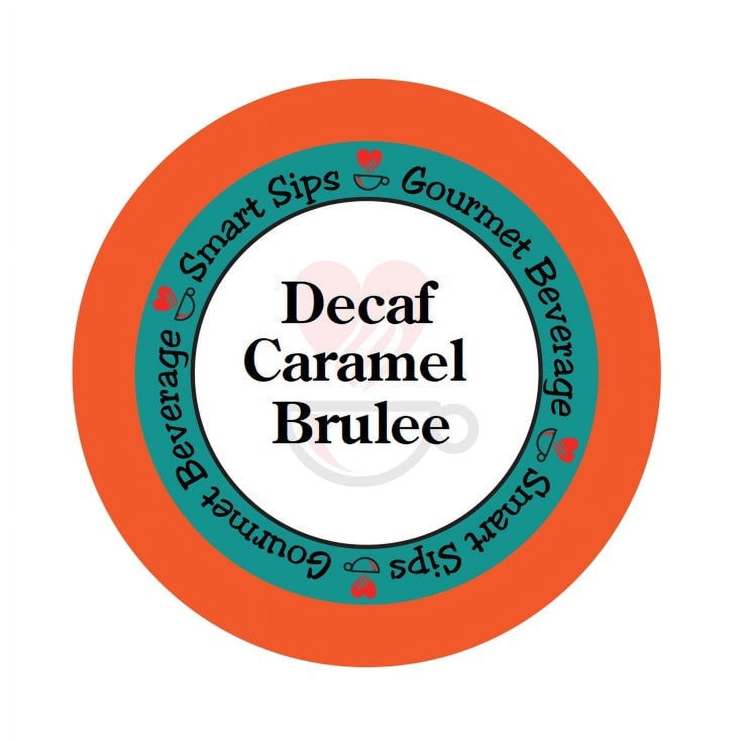 Decaf Caramel Brulee Gourmet Flavored Coffee, For Keurig K-cup Brewers ...